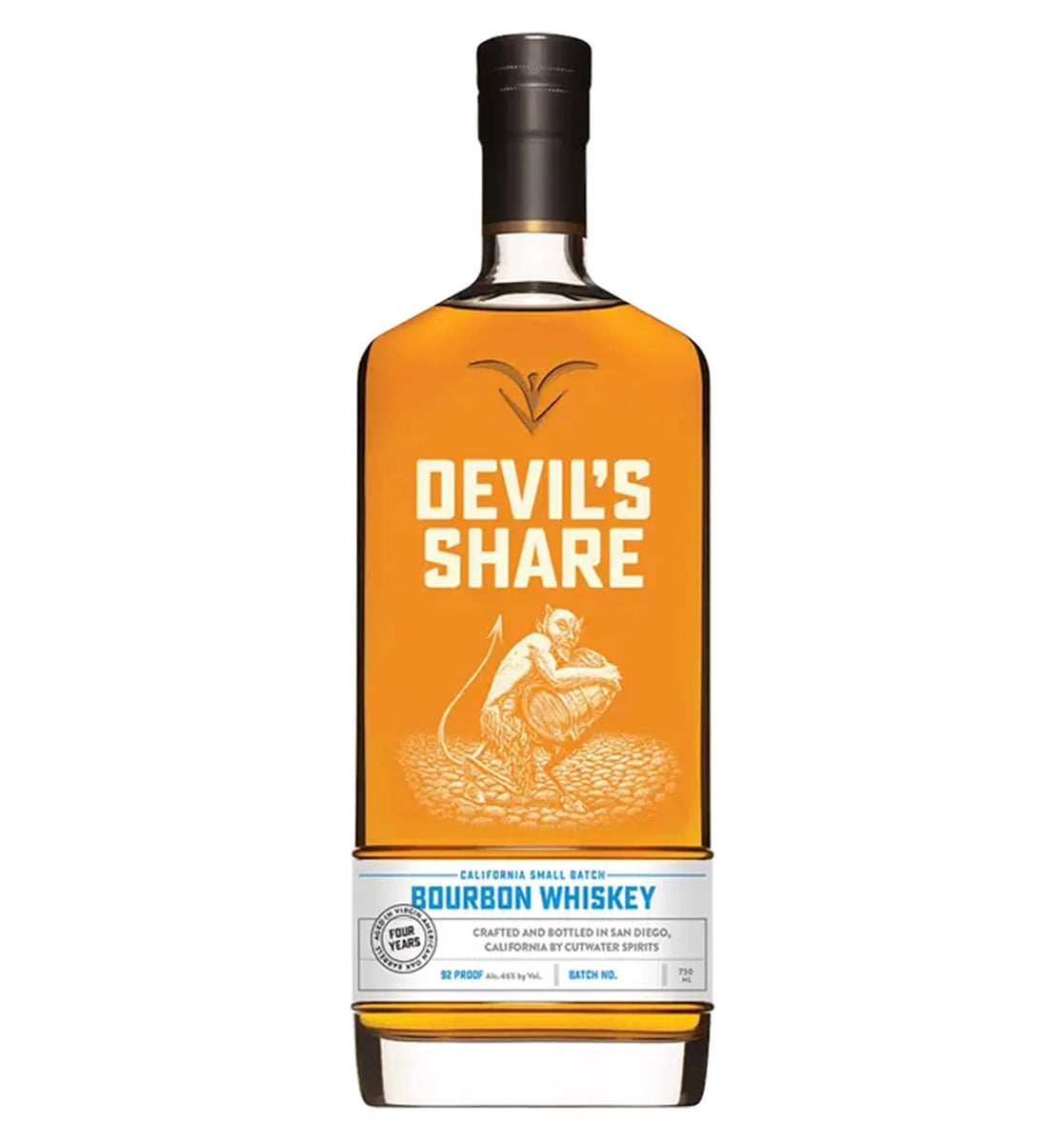 Cutwater Spirits Devil's Share Small Batch Single Malt Whiskey 750ml