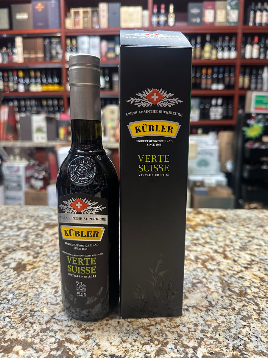 Kubler Absinthe Verte Suisse Liqueur 375ml