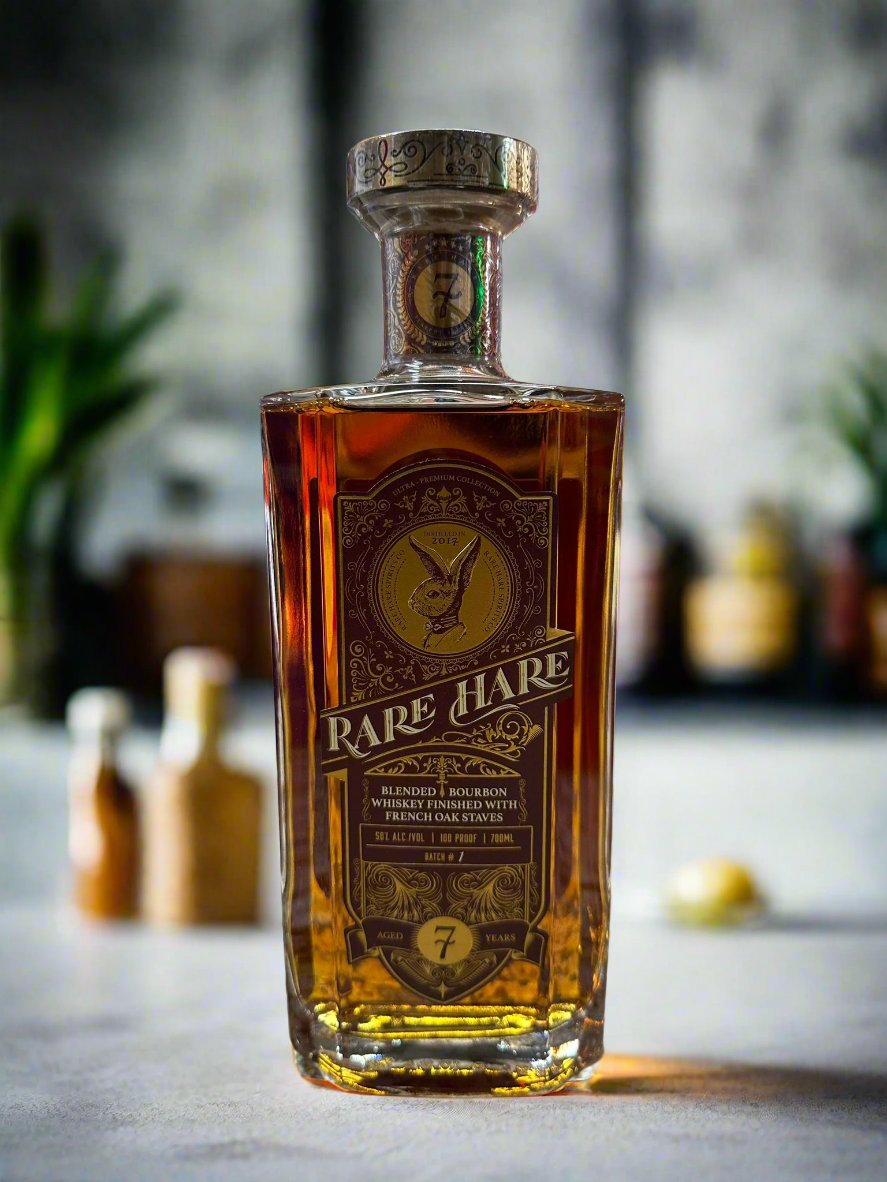 2017 Rare Hare 7 Year Old French Oak Stave Finish Bourbon Whiskey 700m
