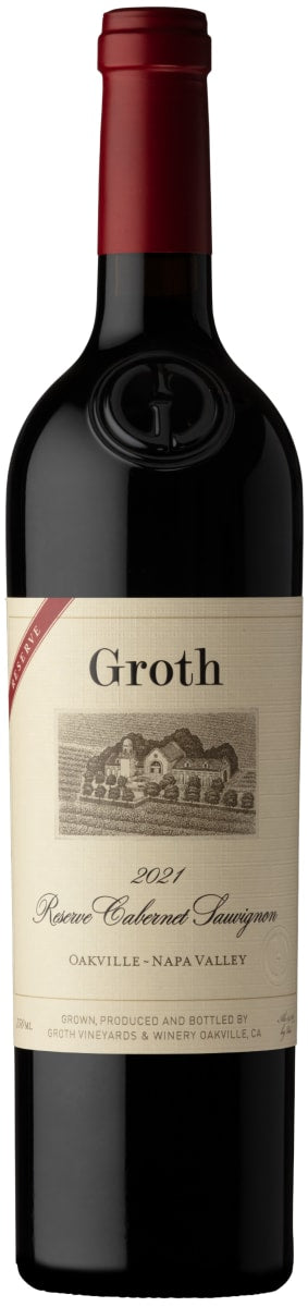 2021 Groth Reserve Cabernet Sauvignon 750ml
