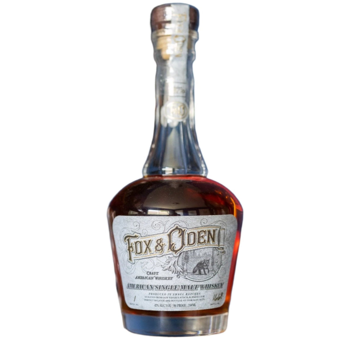 Fox & Oden American Single Malt Whiskey 750ml