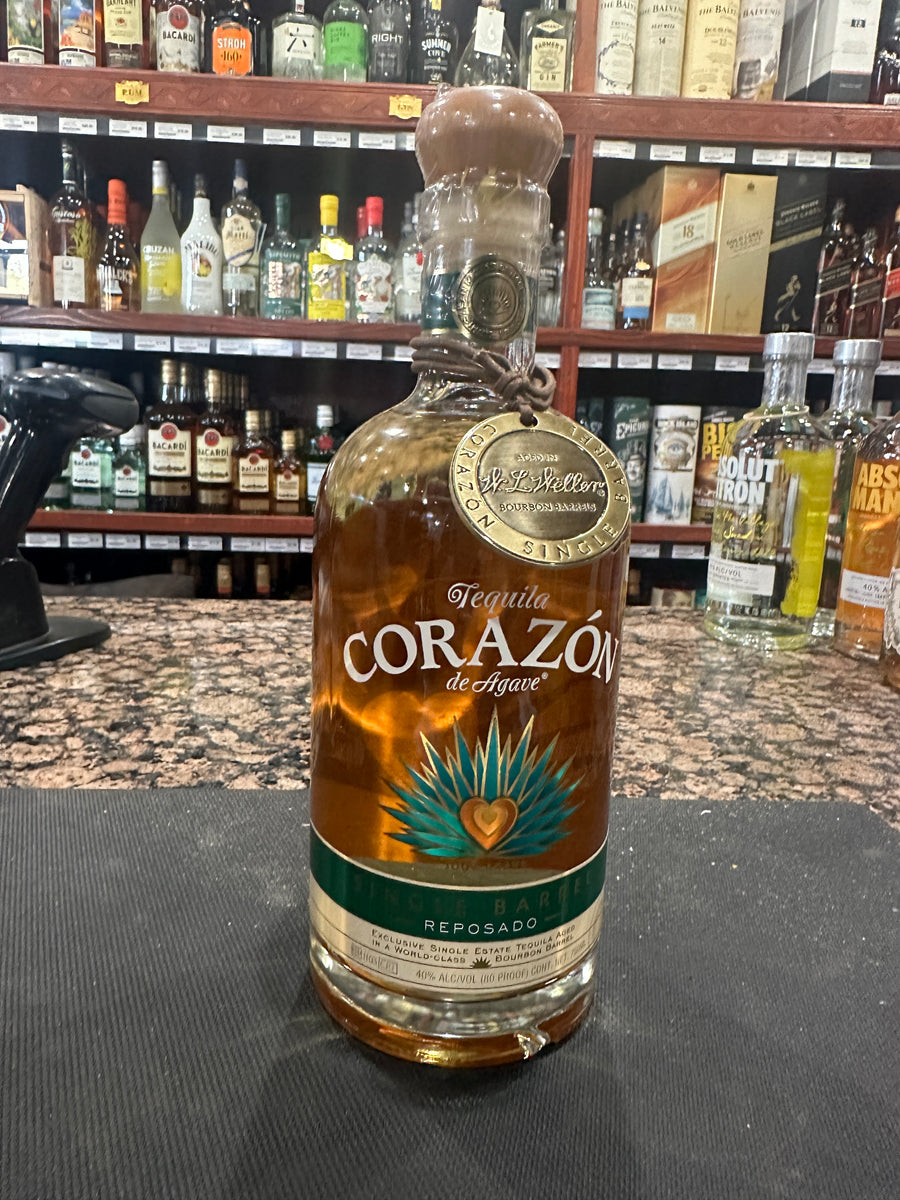 Corazon de Agave Single Barrel Finished In Weller Barrel Select Reposa
