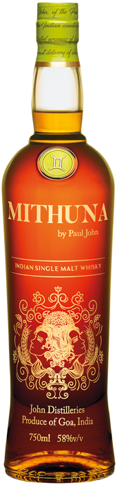 Paul John Mithuna Single Malt Whisky 750ml
