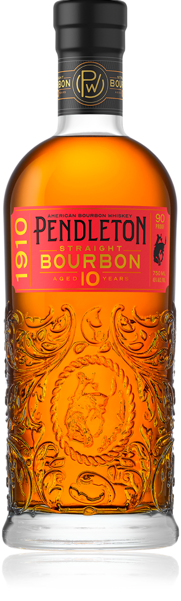 Pendleton 1910 Aged 10 Year Old Straight Bourbon Whisky 750ml