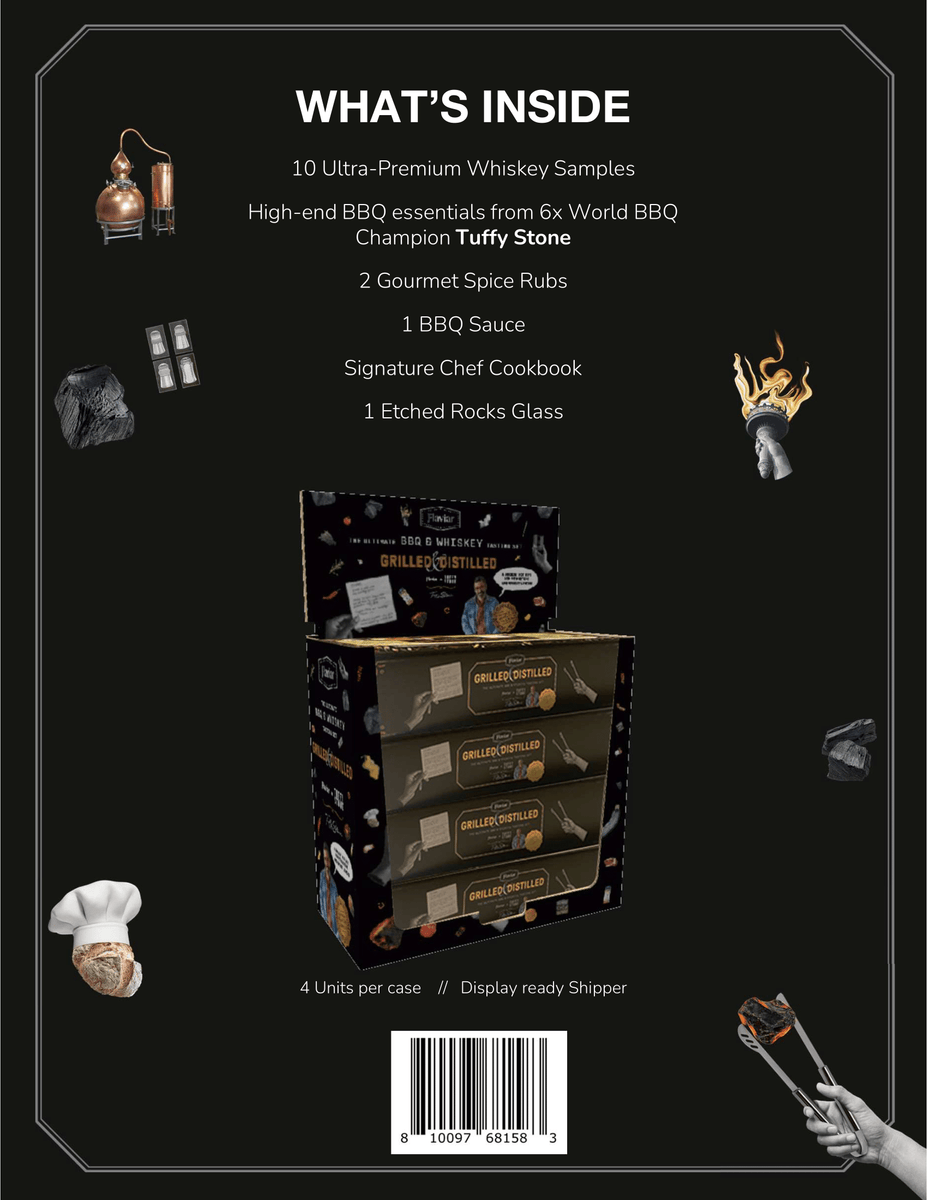 Grilled & Distilled The Ultimate BBQ Tasting Set