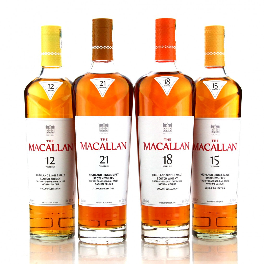 Macallan Colour Collection 4-Pack Bundle