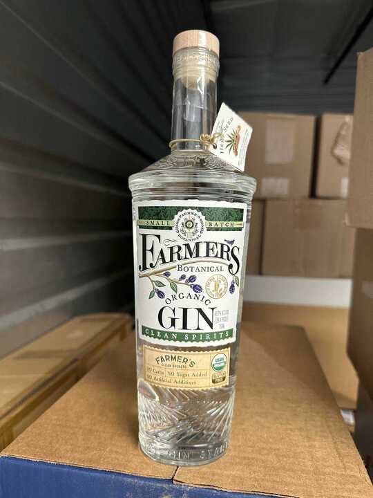 Farmers Botanical Organic Gin 750ml