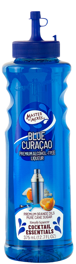 Master Of Mixes Cocktail Essentials Alcohol Free Blue Curacao Liqueur