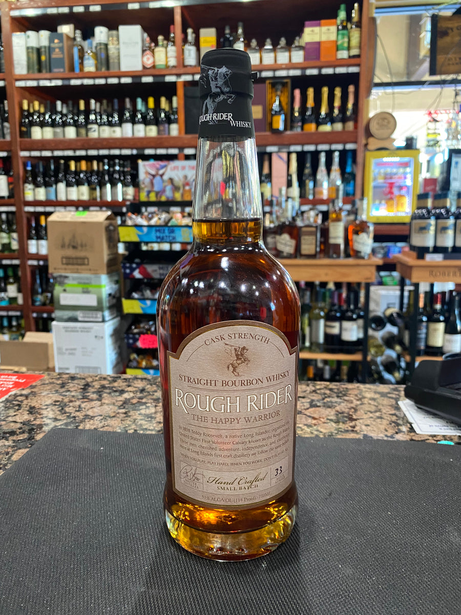 Rough Rider The Happy Warrior Cask Strength Straight Bourbon Whiskey 7